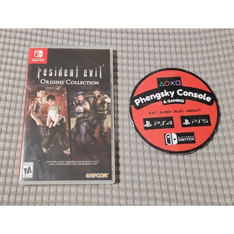 Resident evil origins 0 only (ns game) [physical game] | Shopee Philippines