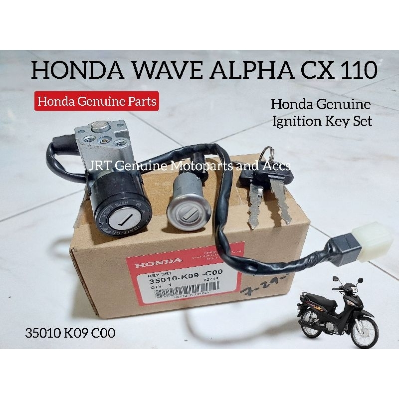 Honda Wave Alpha CX 110 Genuine Ignition Key | Shopee Philippines