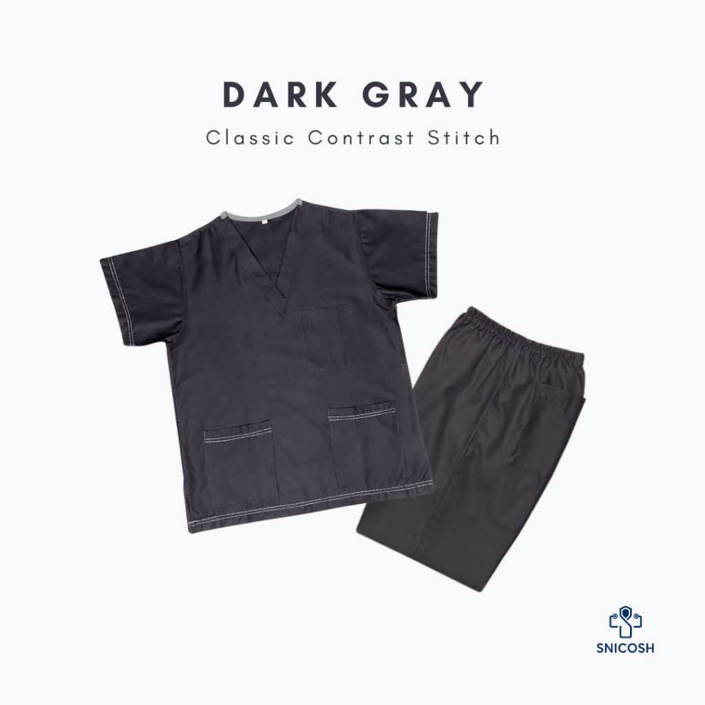 Snicosh Classic Scrub Suit Set | High Quality Cotton | Shopee Philippines