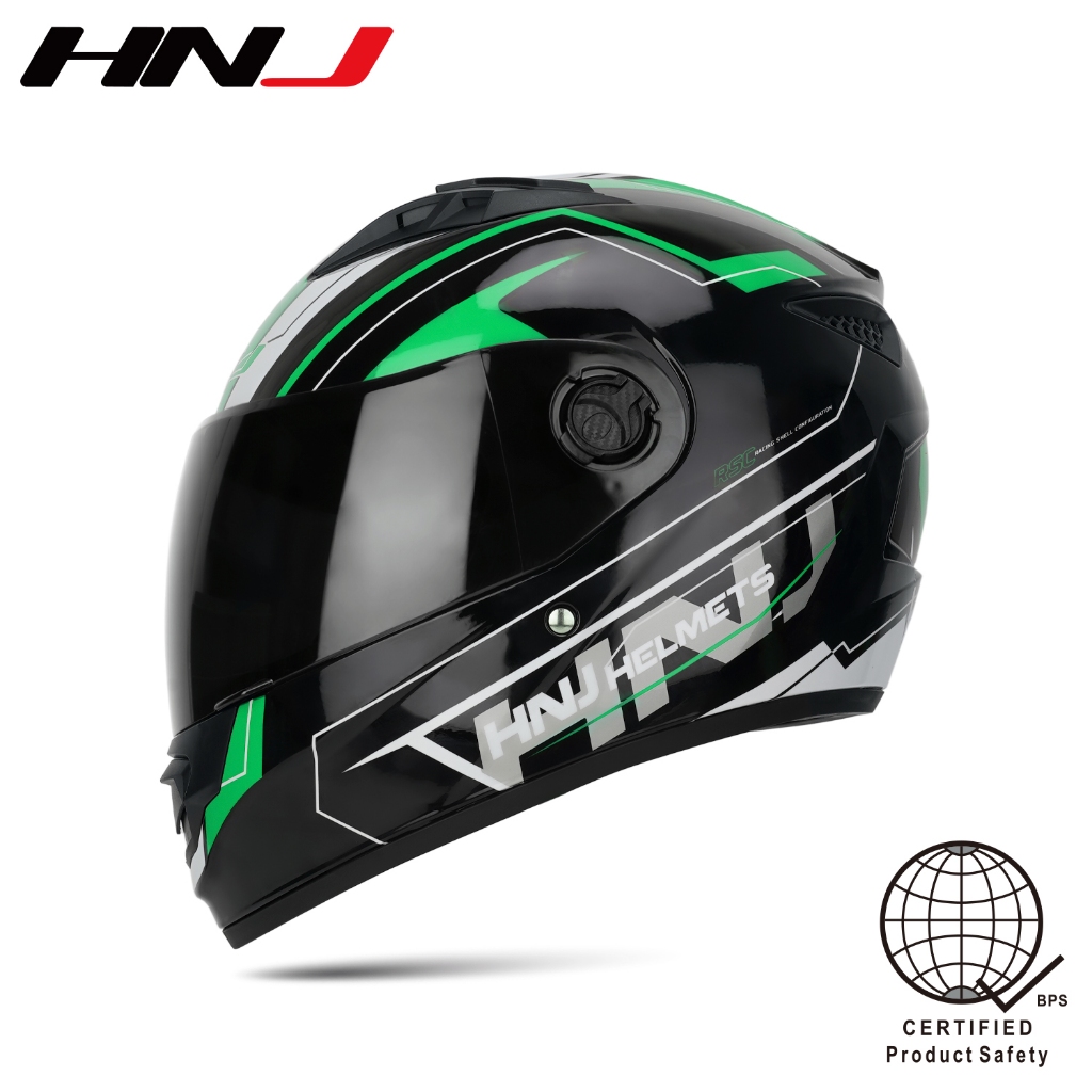 【𝑺𝑼𝑷𝑬𝑹 𝑺𝑶𝑳𝑰𝑫】HNJ Tinted Visor Helmet Full Face for Motorcycle Men and ...
