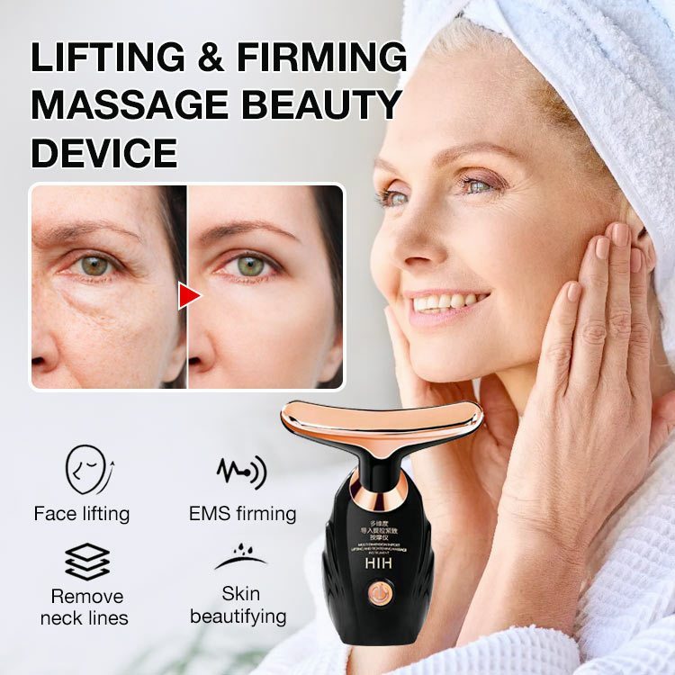 Face Massager 3 in 1 Anti Aging Electric Slimming Face Lifter Skin ...
