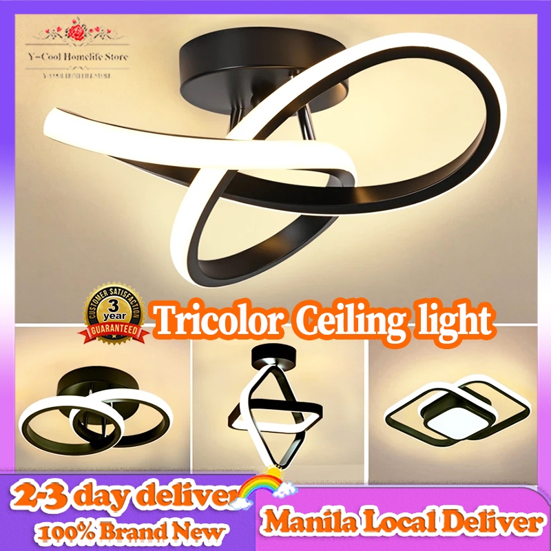 Nordic Led Ceiling Light Center Lights Celling Lamp Bedroom Living Room ...