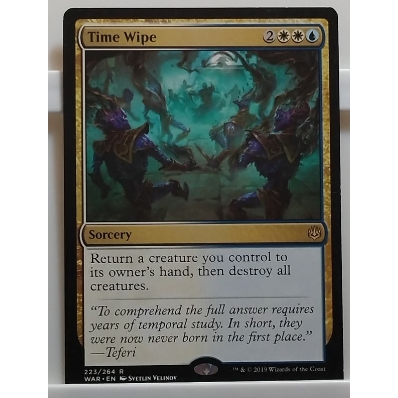 Time Wipe (Magic the gathering) | Shopee Philippines