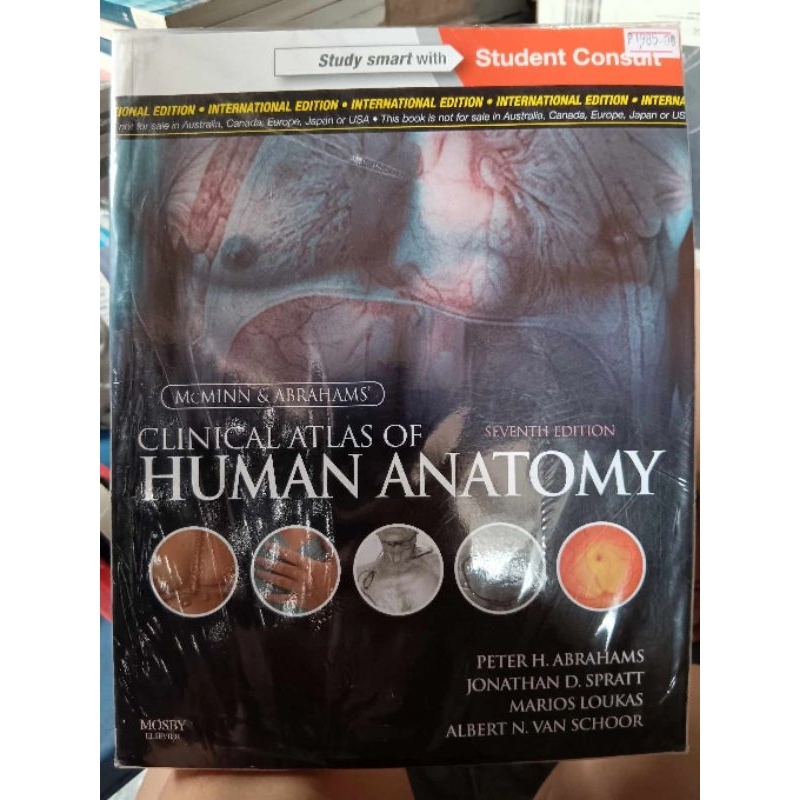 McMinn and Abraham's Clinical Atlas of Human Anatomy (Original Colored ...