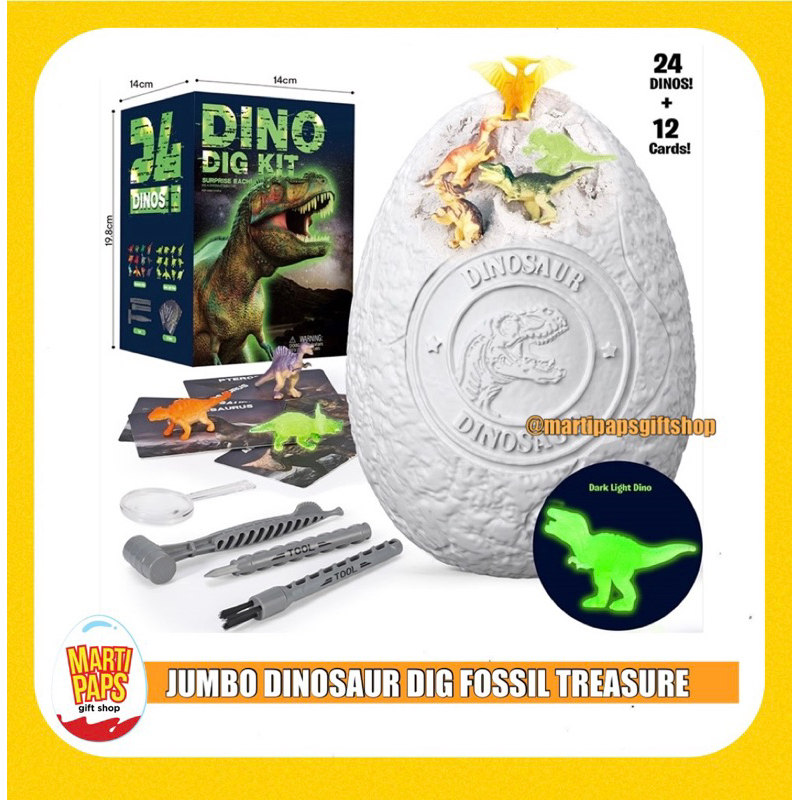 JUMBO DINOSAUR DIG KIT MINING TOYS | Shopee Philippines