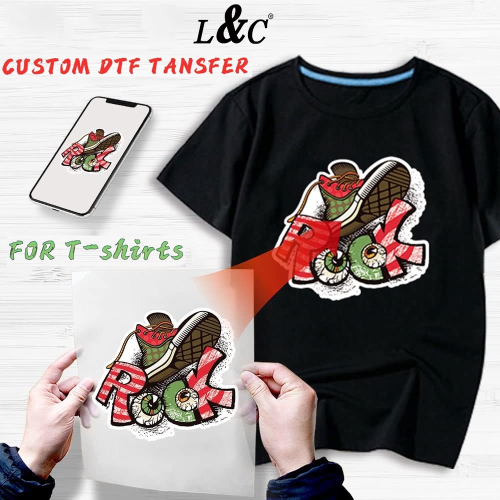 L&C Customized DTF transfer printing, DIY your photos/logos/letters ...