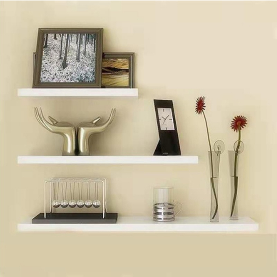 3PCS/set Floating Wall Shelves Storage Furniture Shelf Storage Rack ...