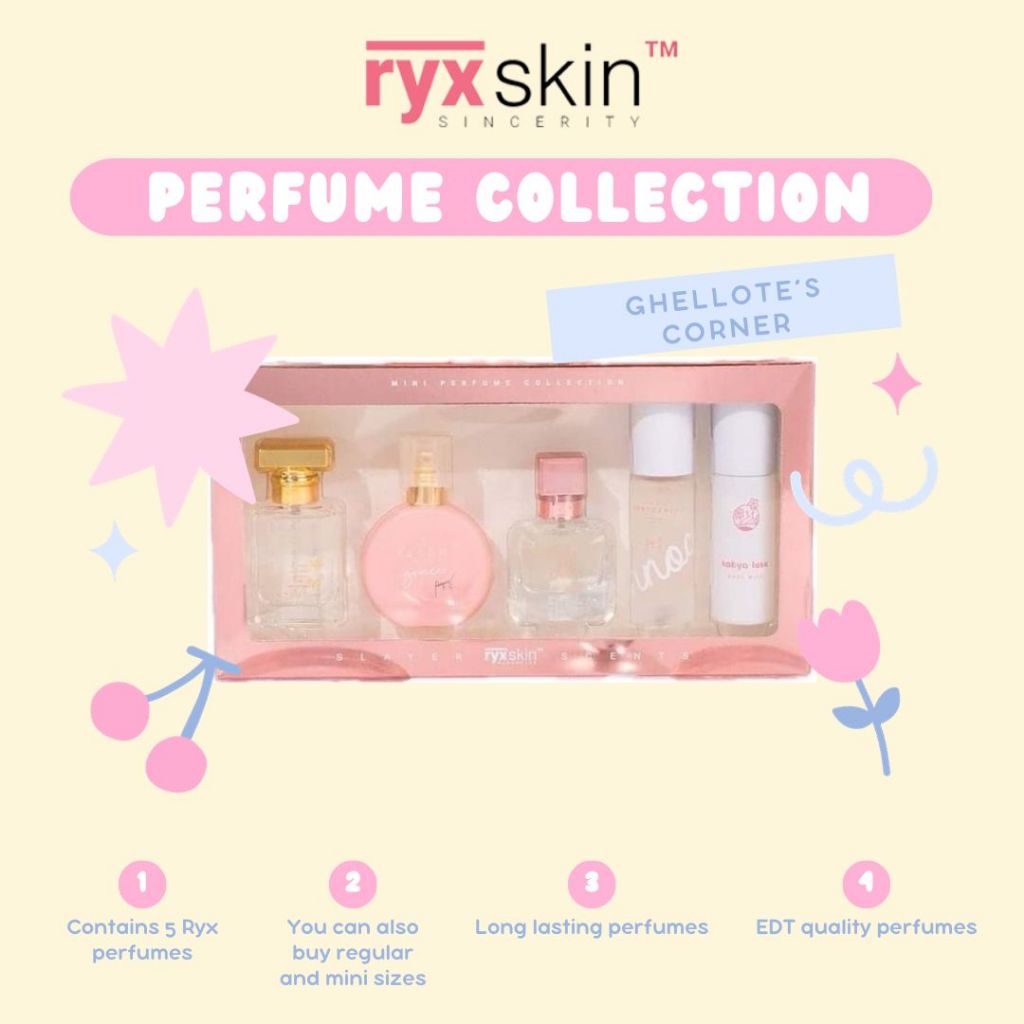 Ryx Perfume Collection Regular and Minis | Shopee Philippines