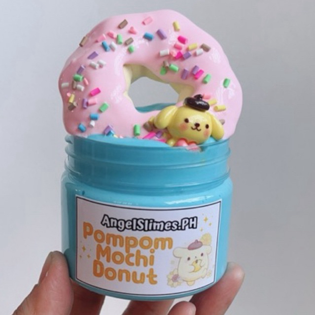 Pompompurin Sanrio Mochi Donut DIY Clay Scented Slime Toy for Kids ...