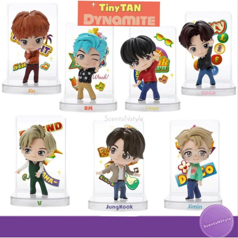 BTS TinyTan Dynamite Mini Figure | Shopee Philippines