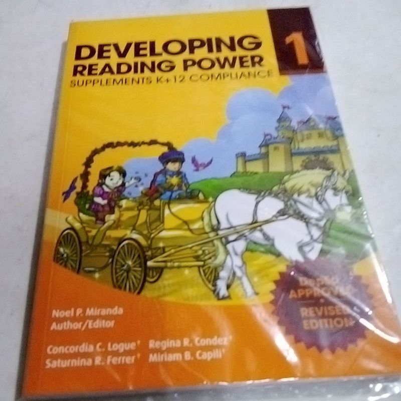 developing reading power 1 (supplements k+12 compliance) | Shopee ...