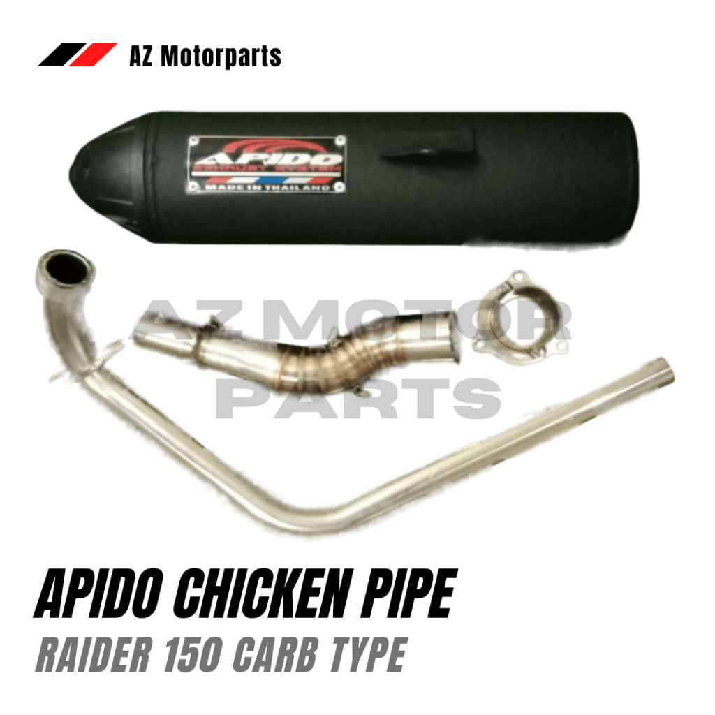 Apido Chicken Pipe for RAIDER 150 Carb type | Shopee Philippines