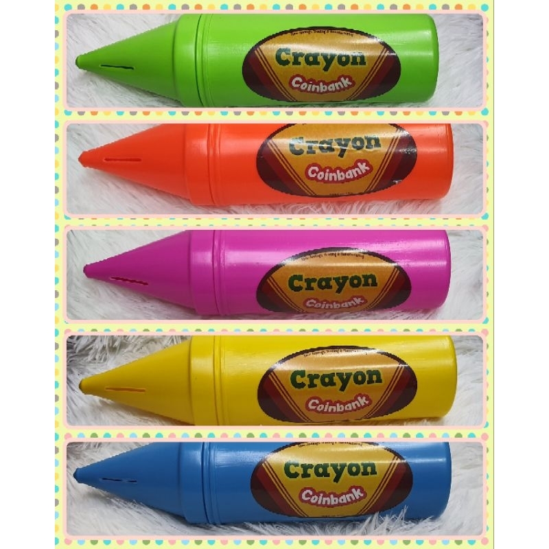 CRAYON COIN BANK (Small size) | Shopee Philippines