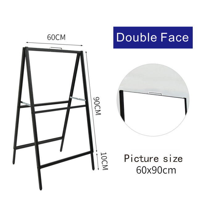 A Type Foldable Stand Signage / Floor Sign Sintra Board Menu Printing ...