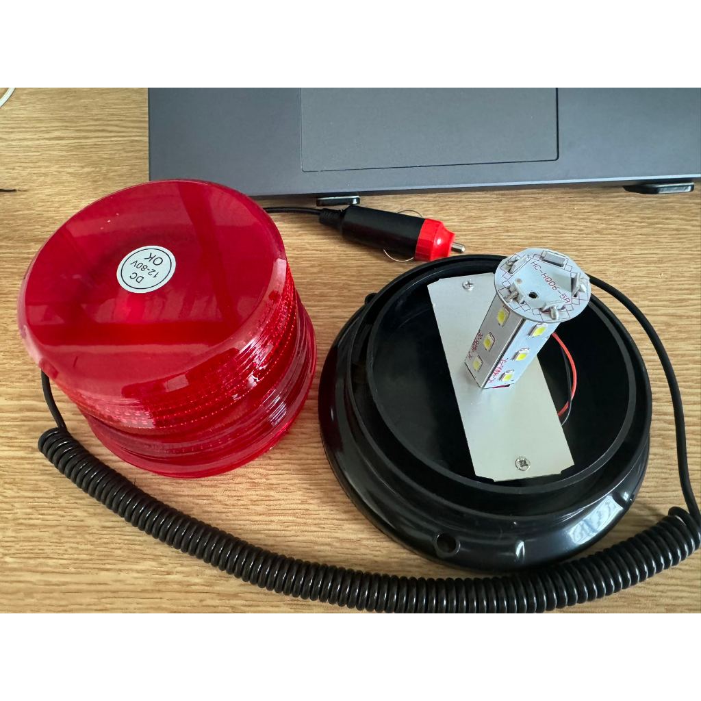 LED Warning Blinker Emergency Beacon Light Lamp Strobe Flash Magnetic ...