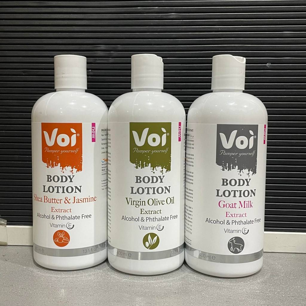 Voi Body Lotion Virgin Olive Oil Extract/Goat Milk Extract/Shea Butter ...