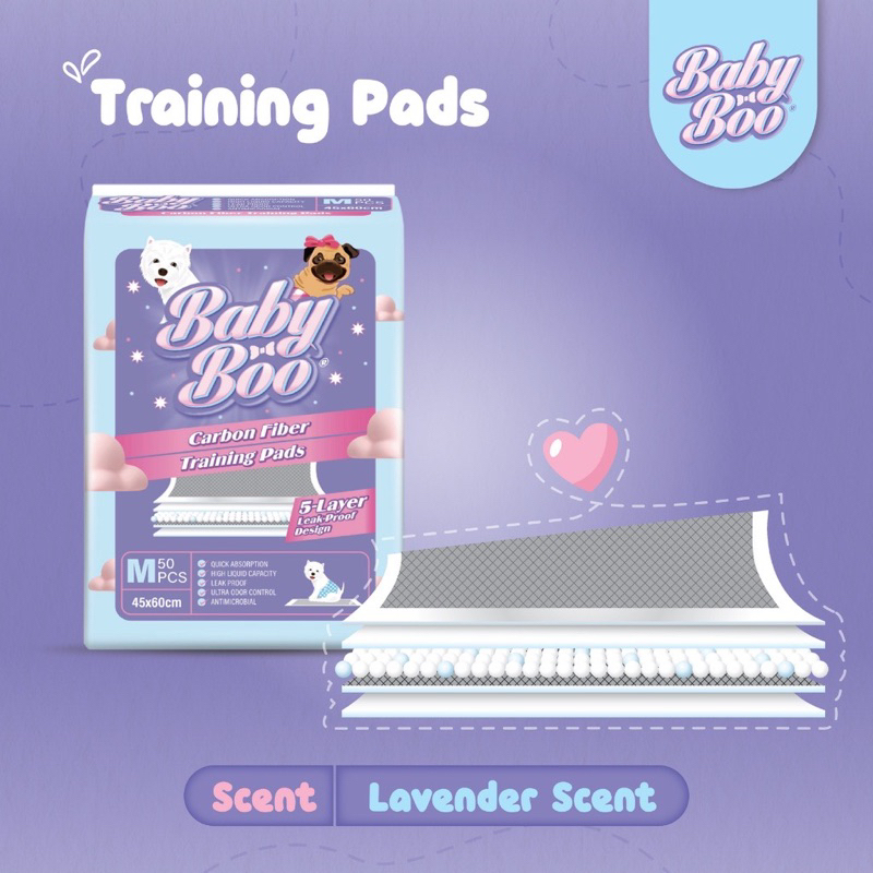 Baby Boo Carbon Fiber Training Pad (1 pack) sizes available | Shopee ...