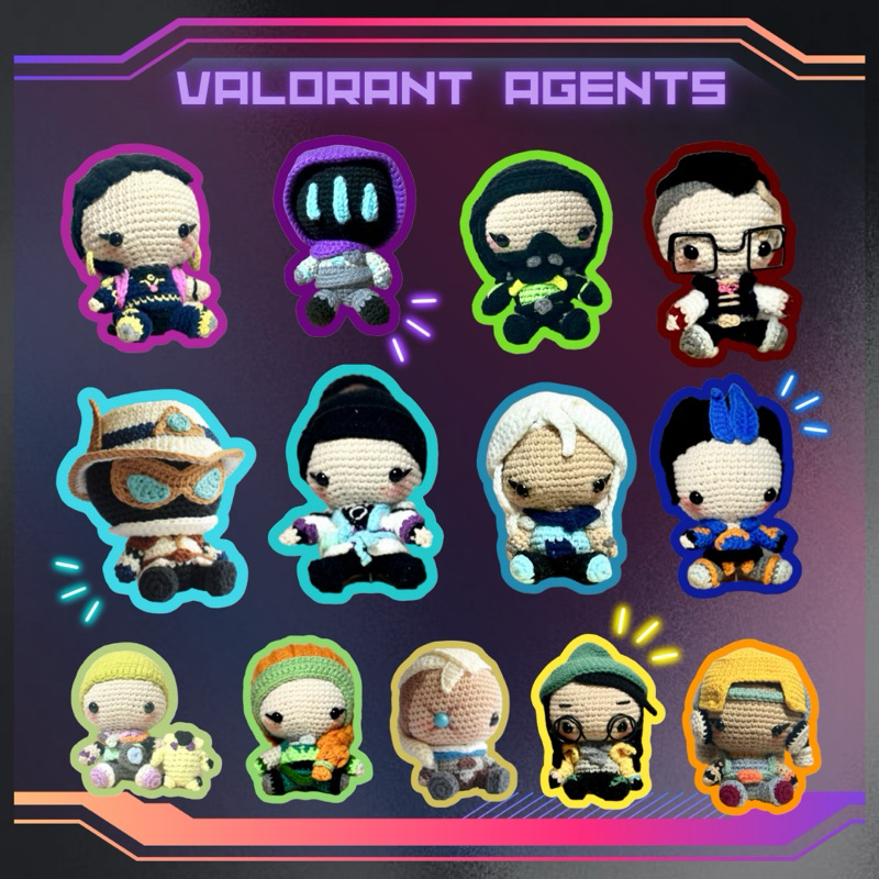 Valorant Agent Doll (Handmade) | Shopee Philippines