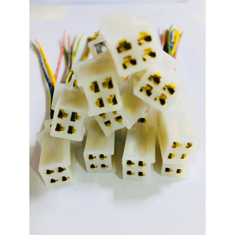 CDI 4 PIN FEMALE SOCKET HEAVY DUTY HIGH QUALITY JAPAN WIRE 100% PURE ...