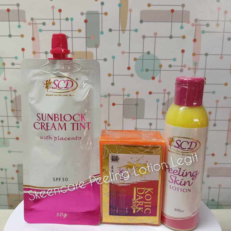 SCD Peeling Skin Lotion TRIO BIG SET | Shopee Philippines