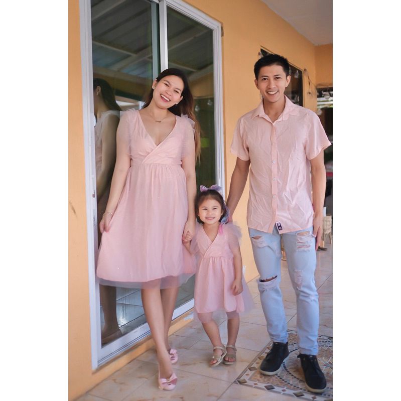 KAYISH INDIVIDUAL PRICING POLKA GLITTER SOFT TULLE FAMILY SET FORMAL ...