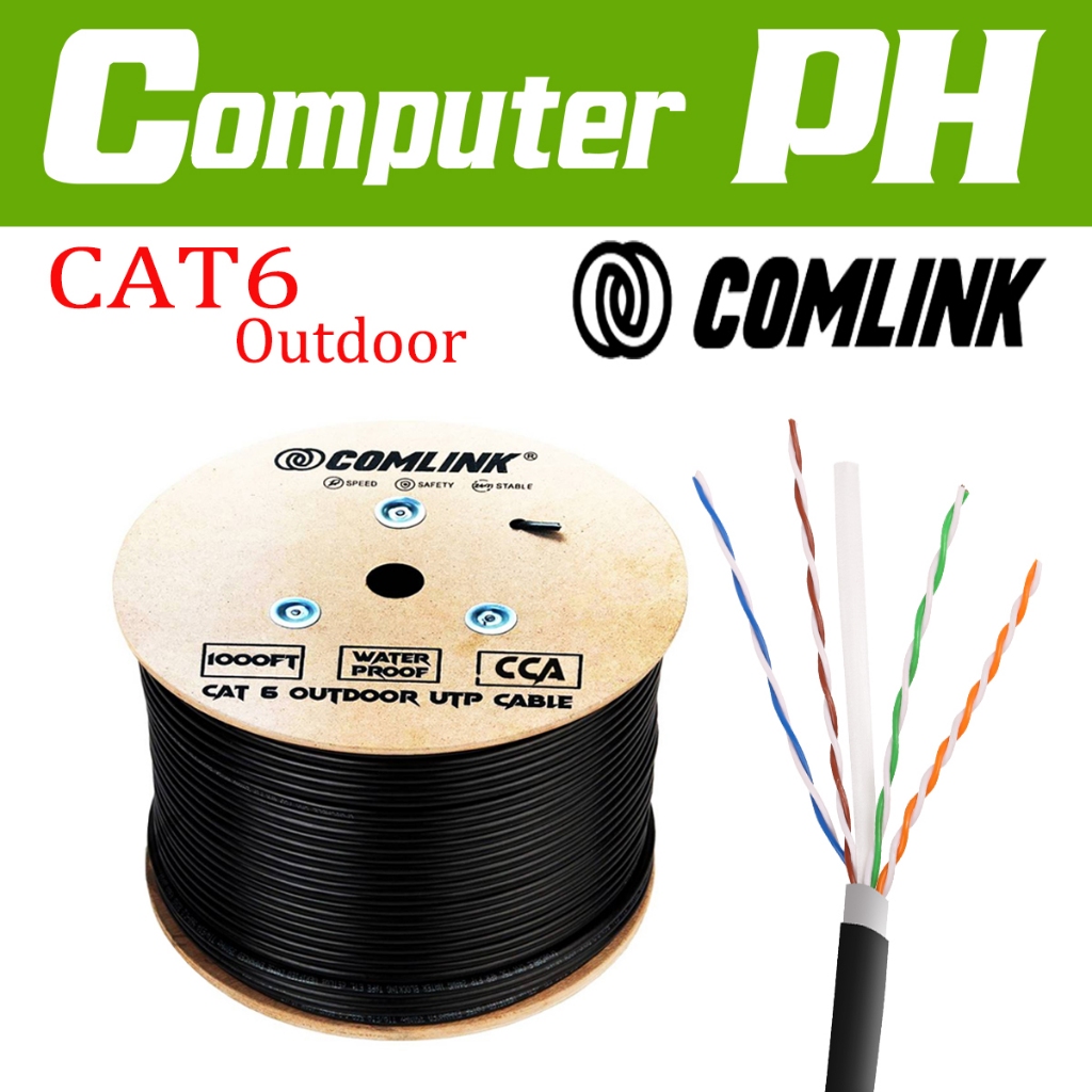 Comlink Outdoor Cat6 Utp Cable Lan Cable Network Cable 305M | CCA 0 ...