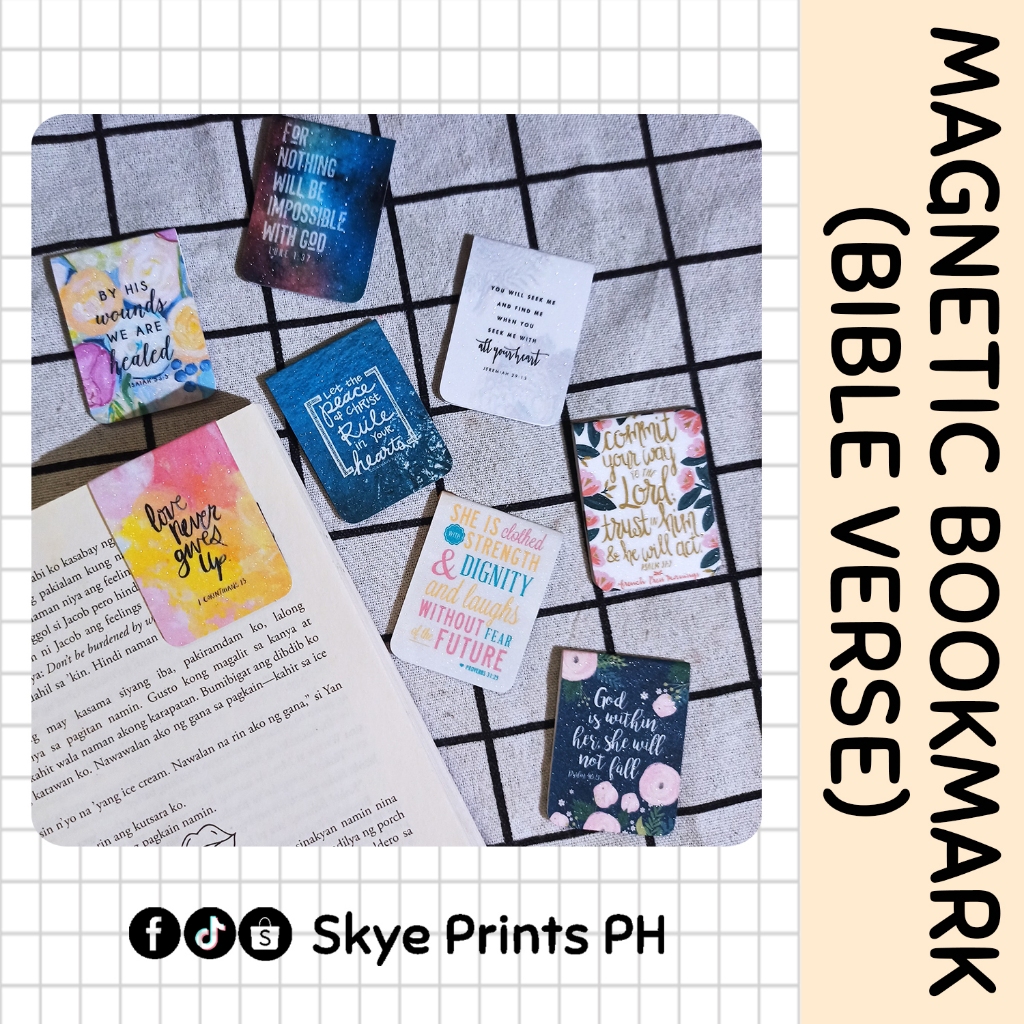 Magnetic Bookmark Book Covers | skyeprintsph | Shopee Philippines