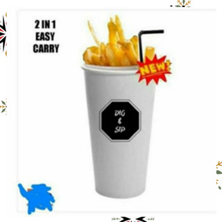 Keri Moto Snack Fries Cup Fries and snack in 1cup Set | Shopee Philippines