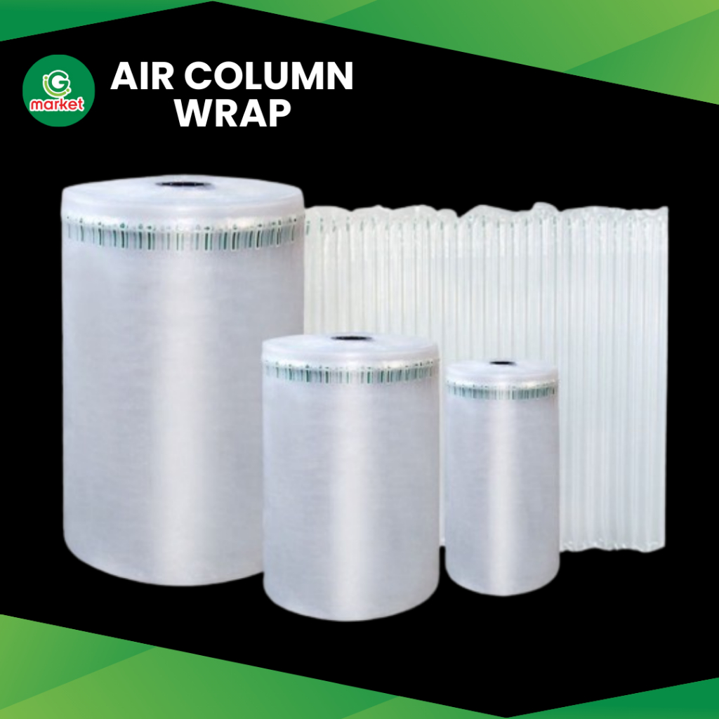 50 meters Air Column Wrap Shipping Packaging Protection Thick ...