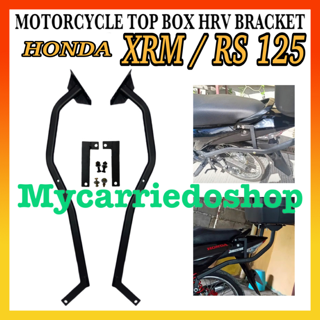Motorcycle HRV Box Bracket For Honda XRM / RS 125 | Shopee Philippines