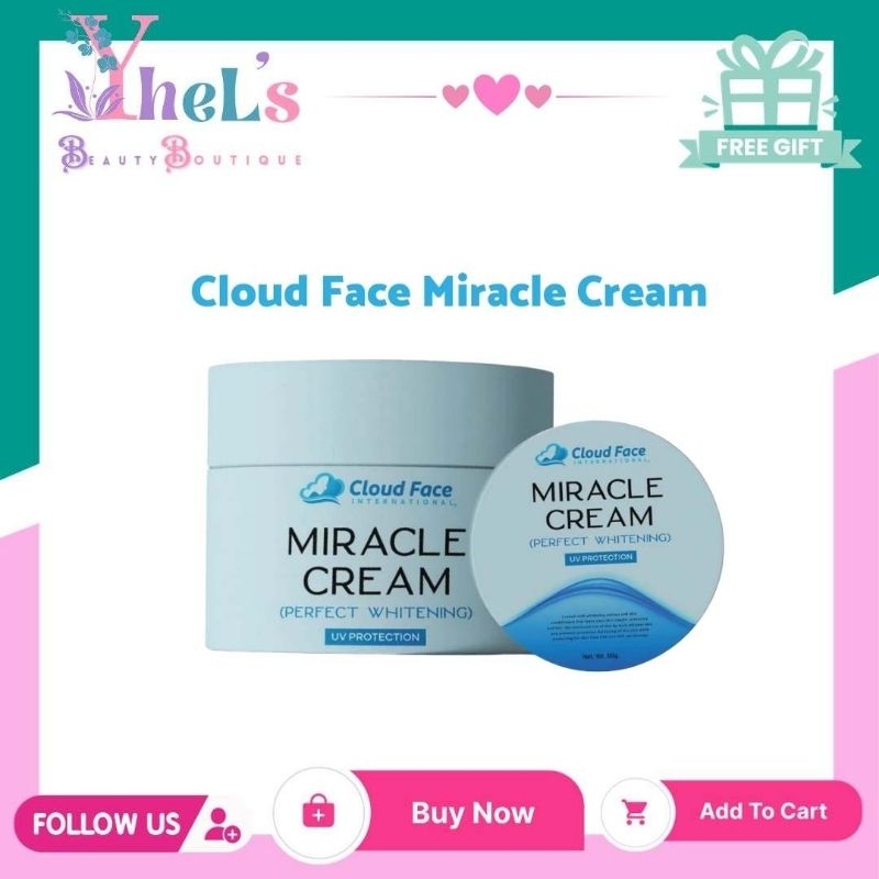 Cloudface Miracle cream | Shopee Philippines