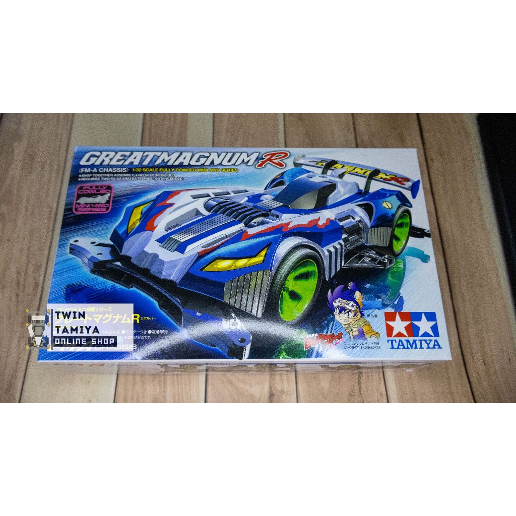 Tamiya 19453 Mini 4WD Great Magnum R FM-A Chassis 1/32 | Shopee Philippines