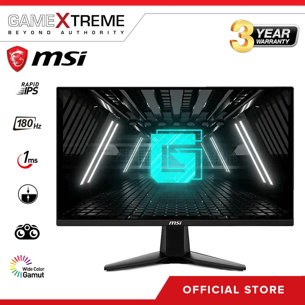 MSI G255F 24.5"FHD IPS Gaming Monitor | Shopee Philippines