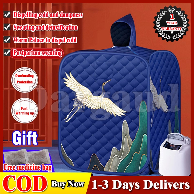 Sauna Steam Bath Tent Portable steam Sauna Box SPA Sweating Fumigation ...