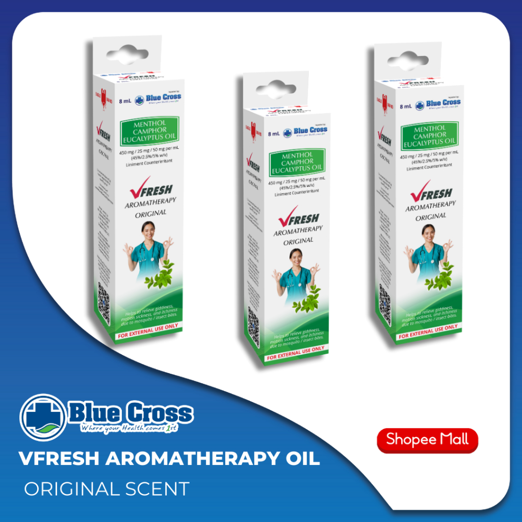 Vfresh Aromatherapy Oil Roll On (Original Scent) | Shopee Philippines