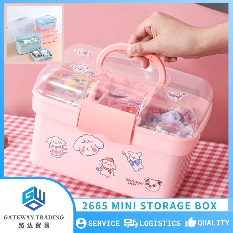 2665 Multi-Function Storage Box Office and House Storaging | Shopee ...