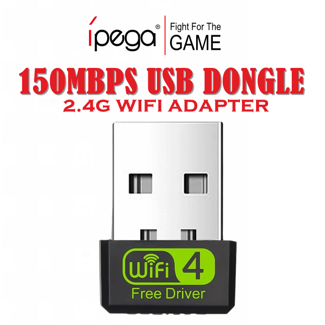 150Mbps Usb 2.4G Wifi Dongle Pc Lan Ethernet WiFi Receiver Adapter ...