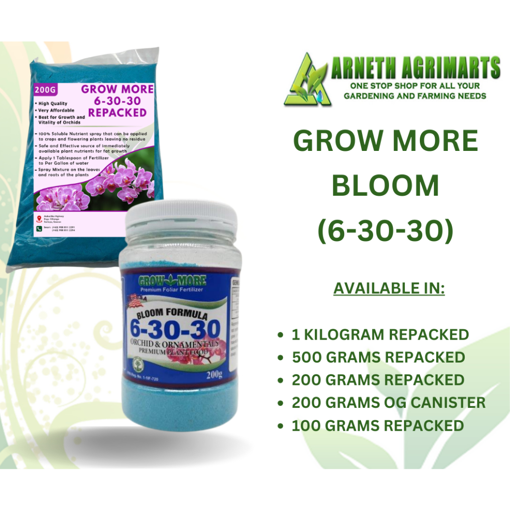 ARNETH PREMIUM PLANT FOOD BLOOM FORMULA FOR ORCHIDS AND GARDENING ...