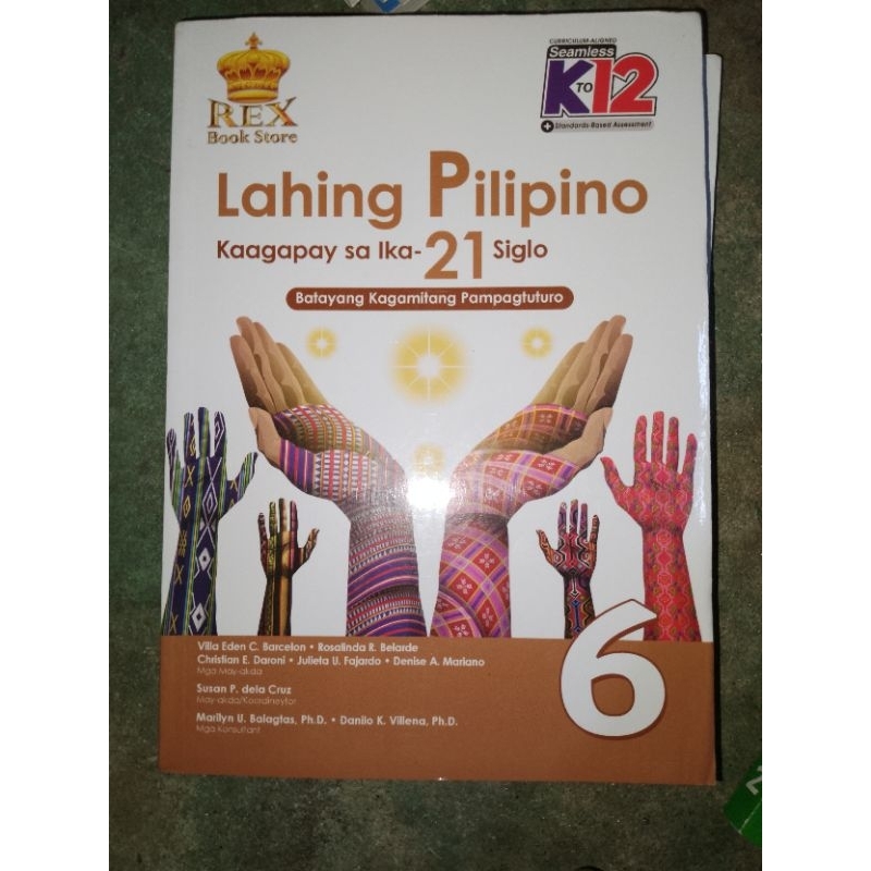 LAHING PILIPINO kaagapay sa ika-21 siglo Batayang kagamitang ...