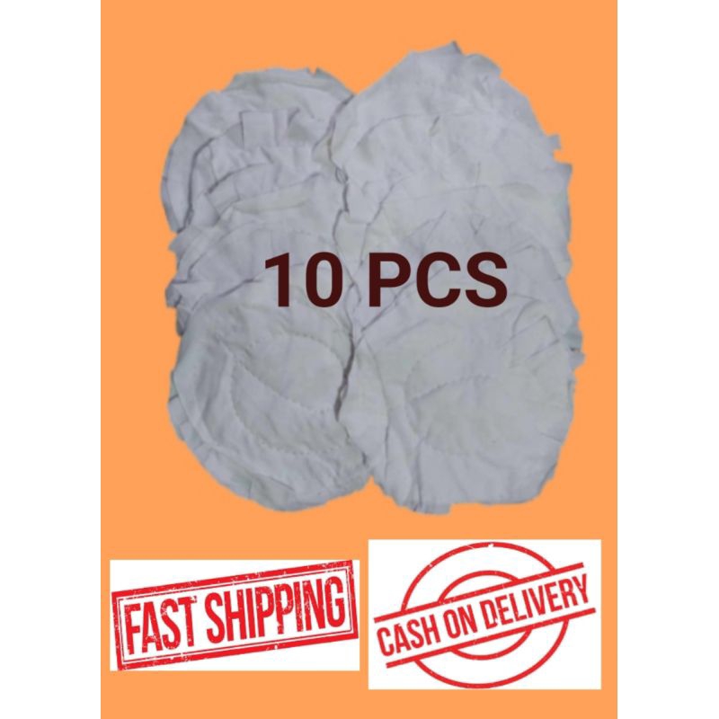 Basahan Bilog white 10 pcs | Shopee Philippines