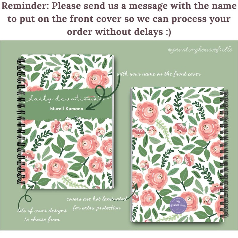 Rell's Daily Devotional Notebook (Classic Edition) | Shopee Philippines