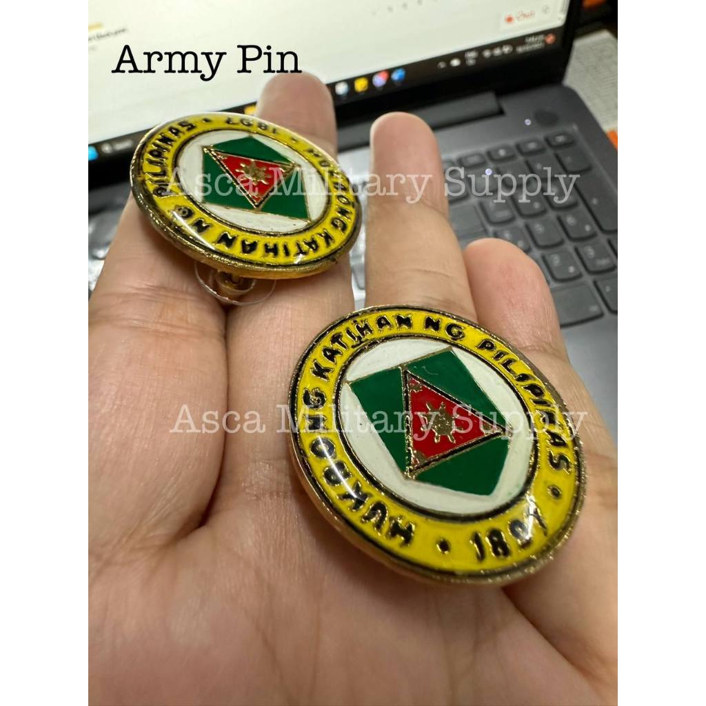 Round Pin PA Logo Design for Gou | Shopee Philippines