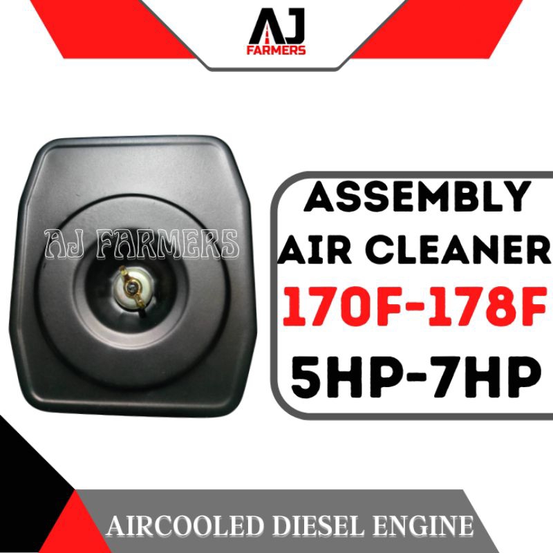 Assembly Air Cleaner Aircooled Diesel Engine 170F 178F 5HP 7HP | Shopee ...