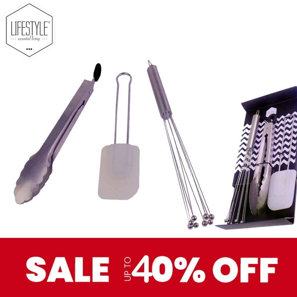 Lifestyle 3-pc Kitchen Utensil Set | Shopee Philippines