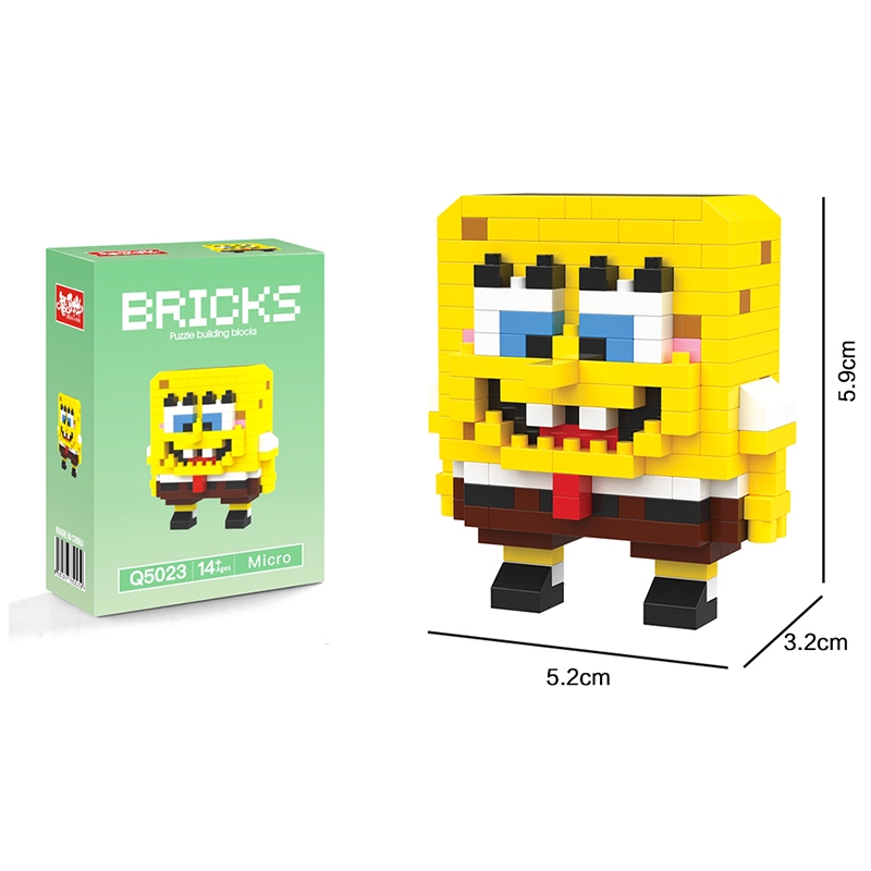 【DUZ】Mini Building Blocks Assembled Small Sanrio Particles Toys For Kid ...