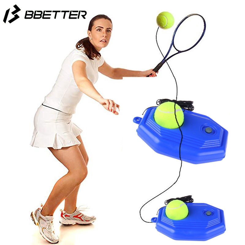 Tennis Rebound Trainer for Sport Exercise - Single Player Tennis ...