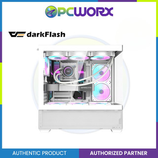 Darkfalsh DS900 AIR PANORAMIC GLASS SIDE PANEL LUXURY PC CASE BLACK ...