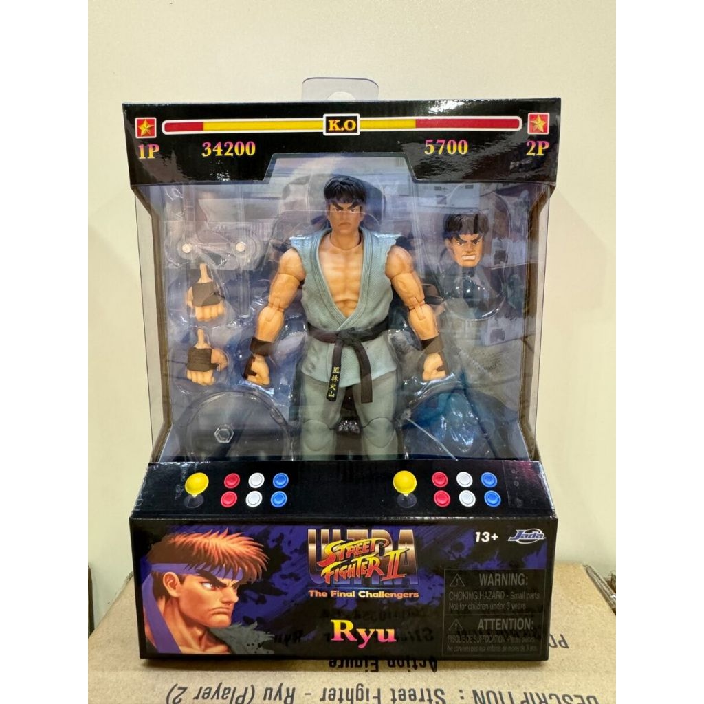 Ryu Player 2 Jada Toys Street Fighter Ultra 2 | Shopee Philippines