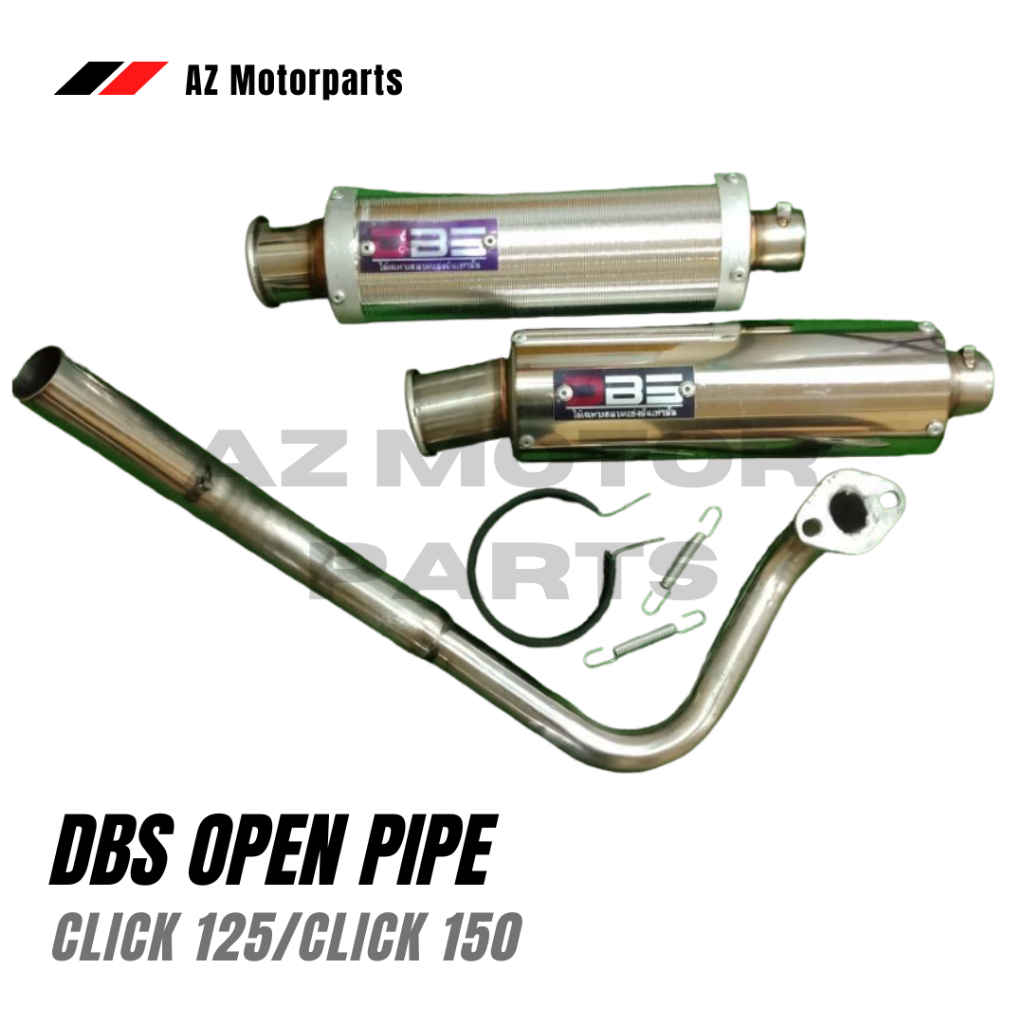 DBS Open Pipe for CLICK 125/CLICK 150 | Shopee Philippines