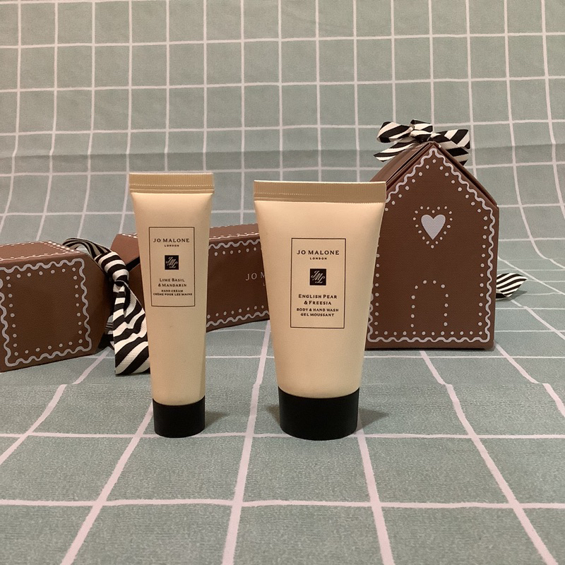 Jo Malone (English Pear & Freesia Body & Hand Wash 30mL / Lime Basil ...